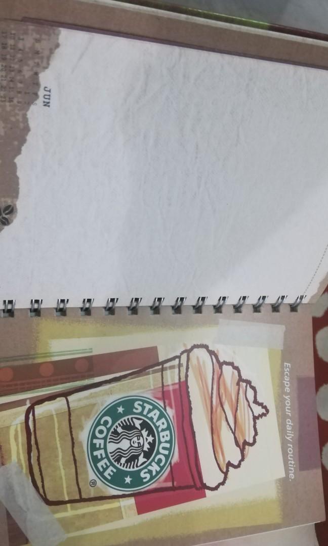 Starbucks old diary notebook collection #CarousellBelanja, Hobbies ...