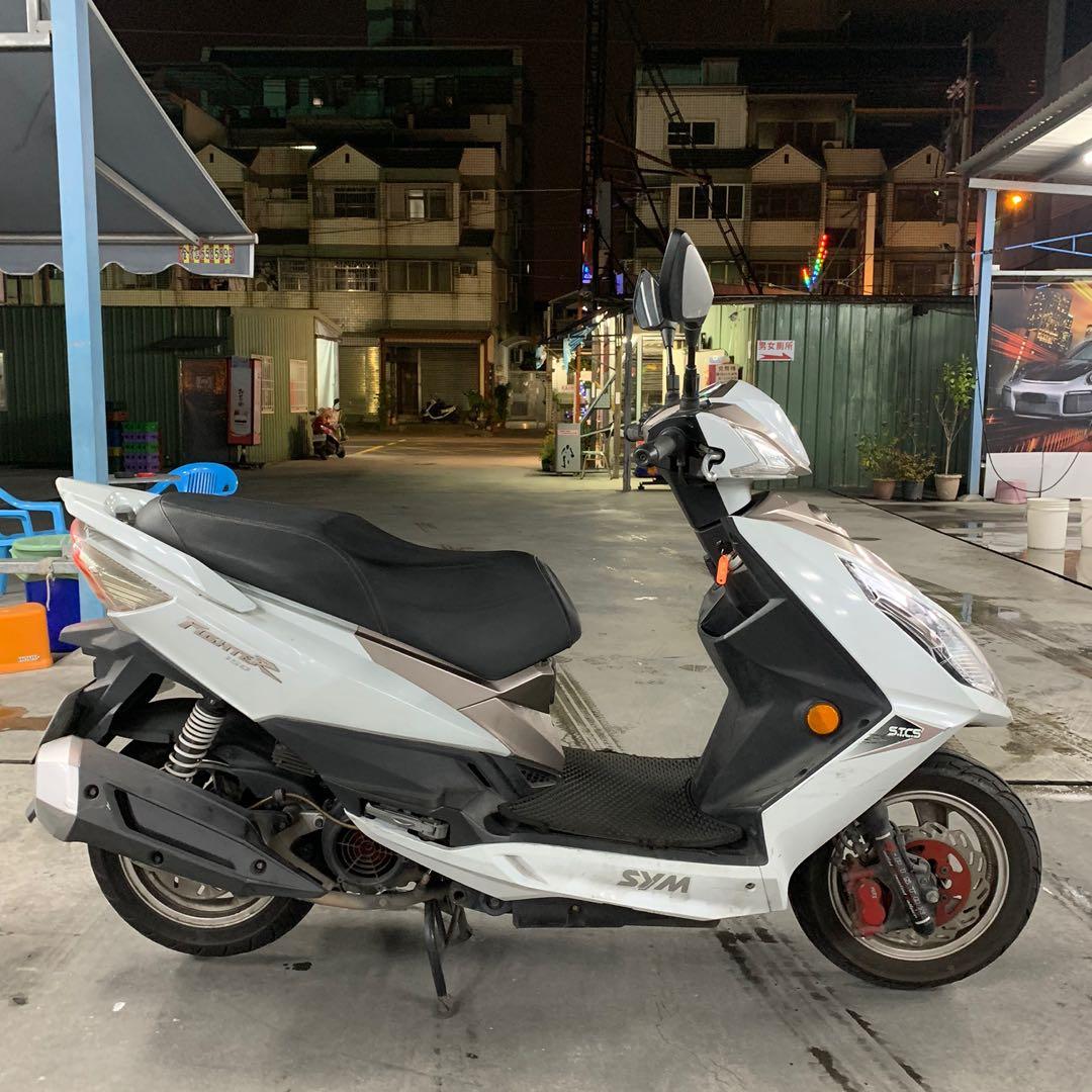 Sym fighter 150cc, 機車, 新古保固在旋轉拍賣