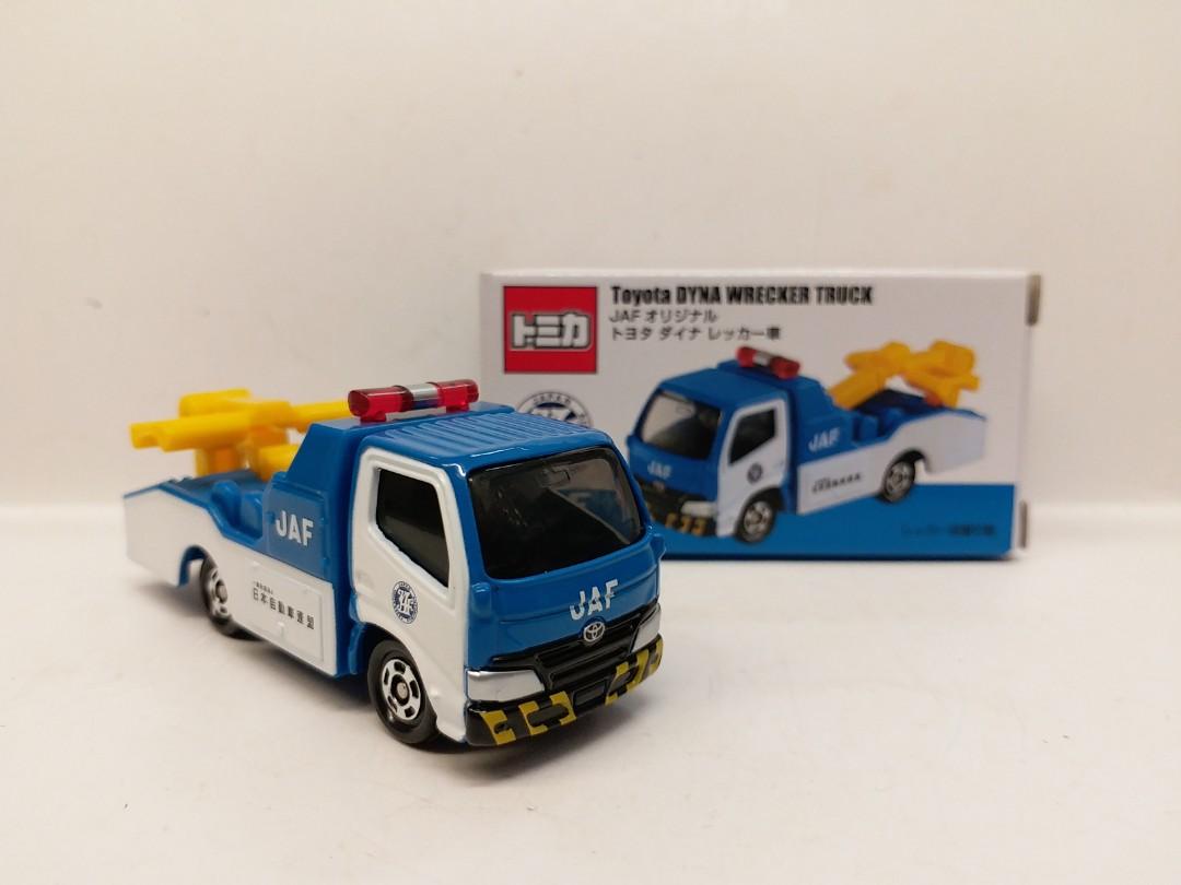 TOMY TOMICA 豐田 TOYOTA DYNA WRECKER TRUCK JAF 日本自動車連盟 拖車, 興趣及遊戲, 玩具 & 遊戲 ...
