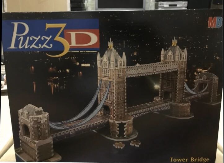 Tower Bridge 3D puzzle, Hobbies & Toys, Toys & Games on Carousell