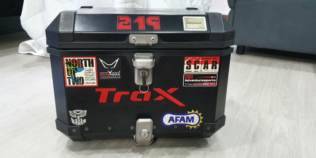 TRAX TOP BOX, Motorcycles, Motorcycle Accessories on Carousell