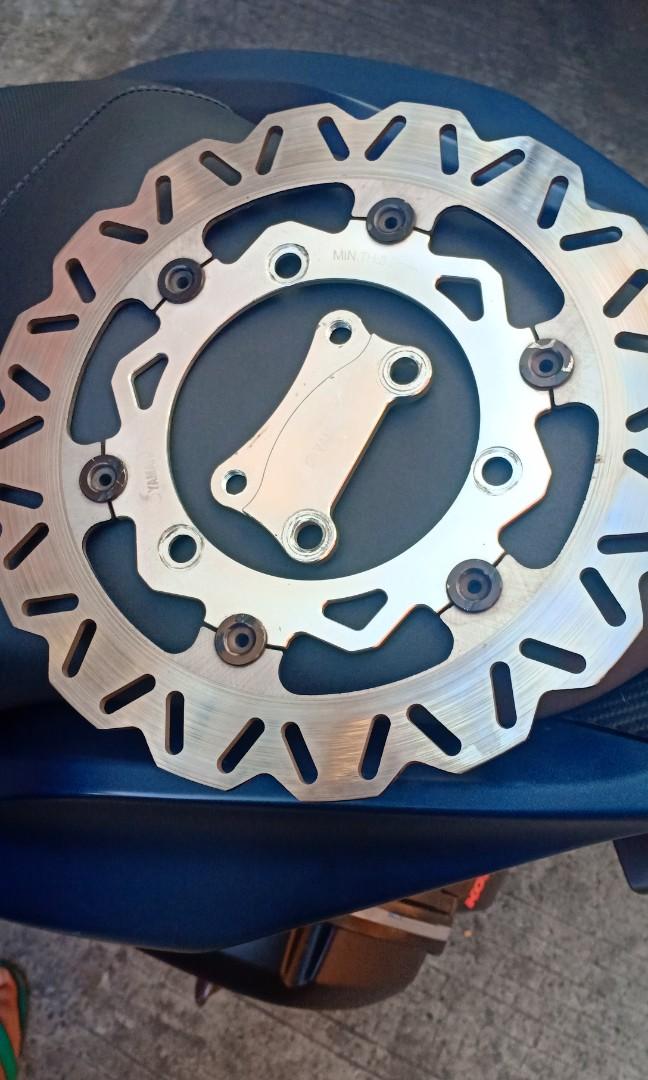 Yamaha Big Disc 265mm for Aerox and Nmax only, Motorbikes, Motorbike ...