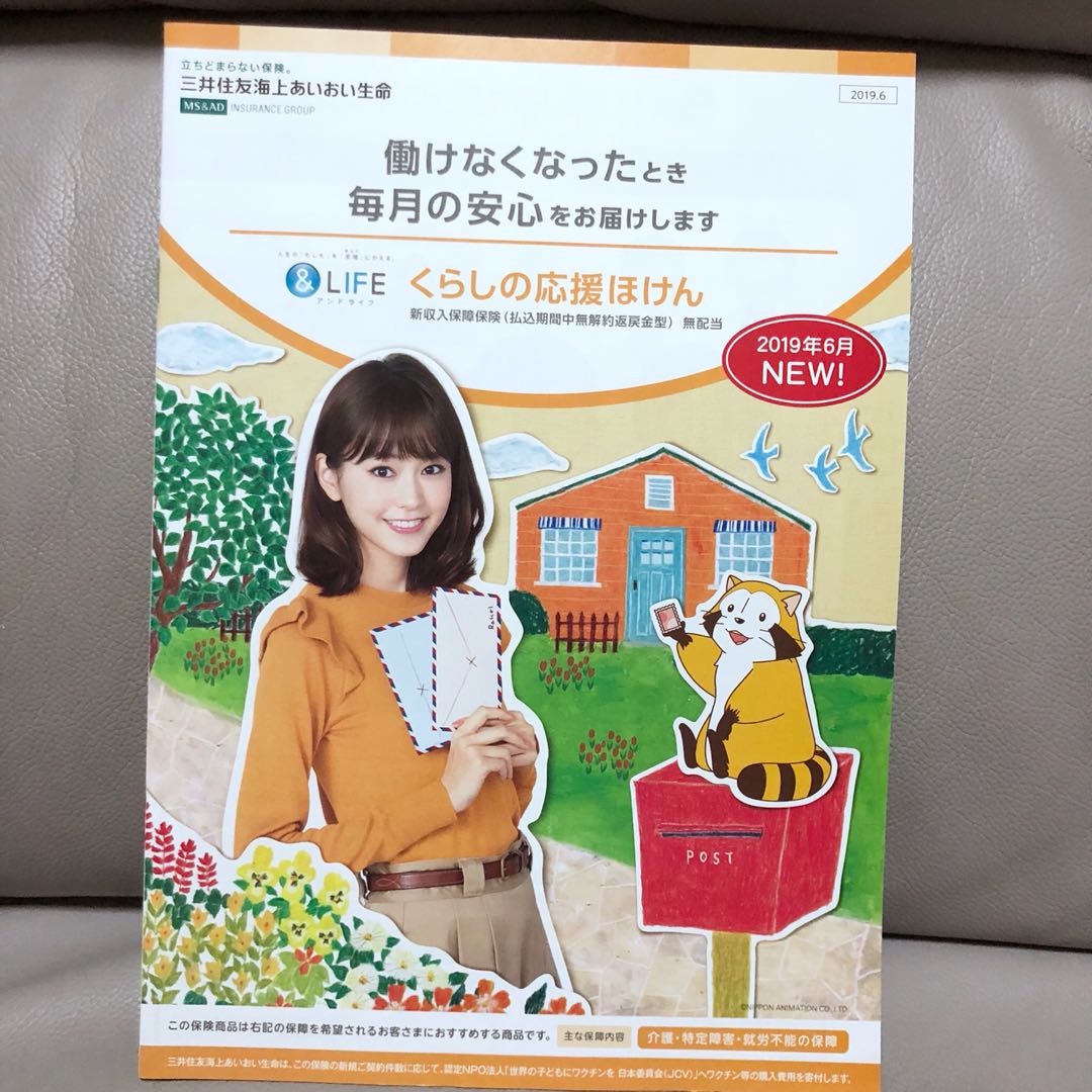 2019最新！桐谷美玲 三井住友保險 日本宣傳DM booklet, 興趣及遊戲, 收藏品及紀念品, 明星周邊 - Carousell
