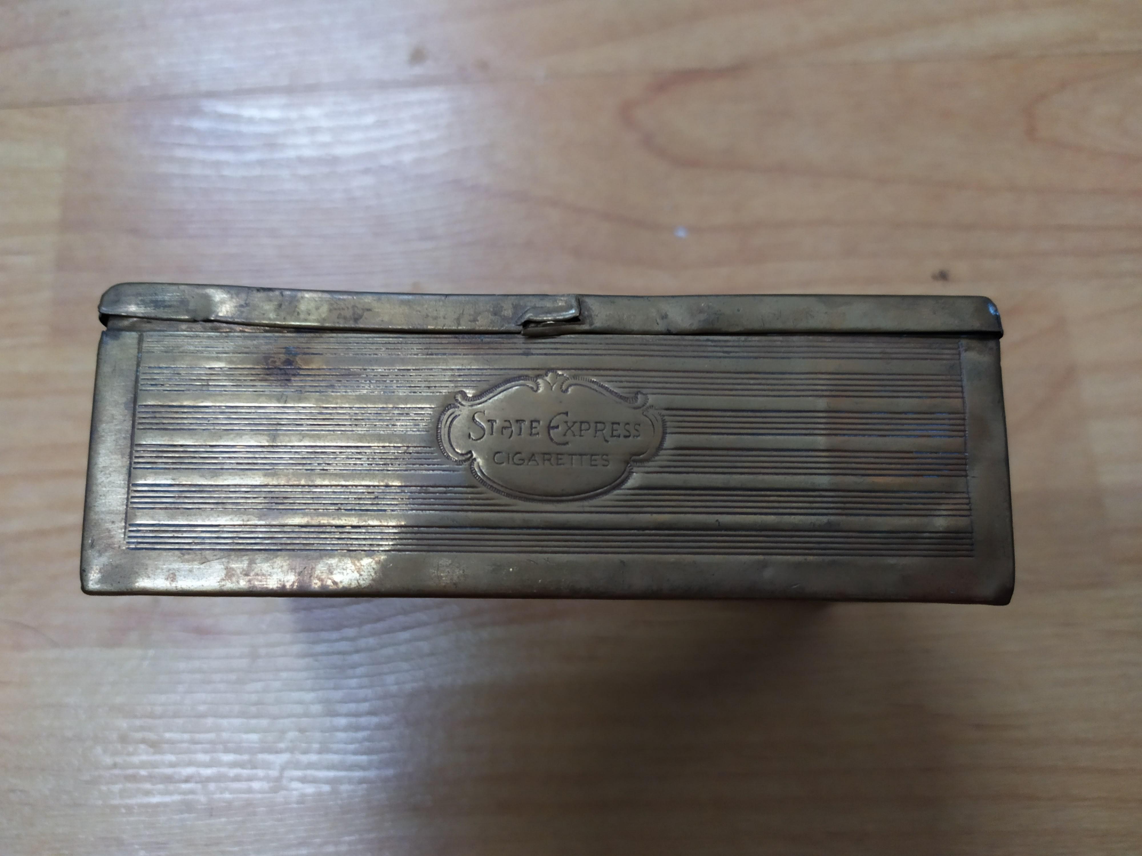Vintage 555 State Express Cigarettes Brass Box, Hobbies & Toys ...