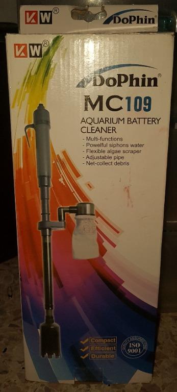 Aquarium Battery Cleaner Dophine MC109, Pet Supplies, Homes & Other Pet Accessories on Carousell