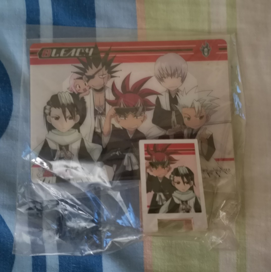 Authentic bleach anime captain clear plate standee clip, Hobbies & Toys ...