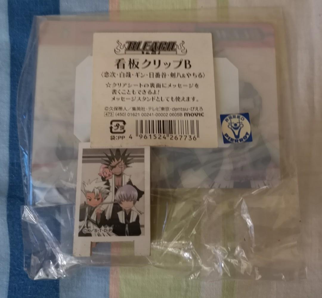 Authentic bleach anime captain clear plate standee clip, Hobbies & Toys ...