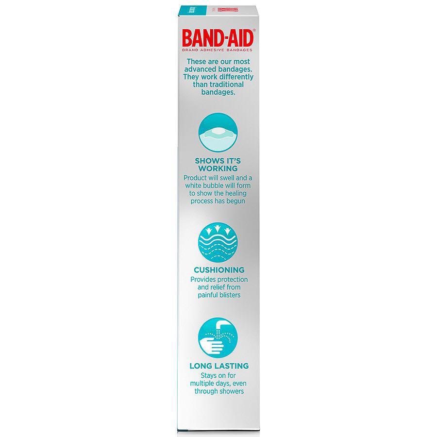 Band-aid Brand Hydro Seal Waterproof All-Purpose, Extra Large Adhesive ...