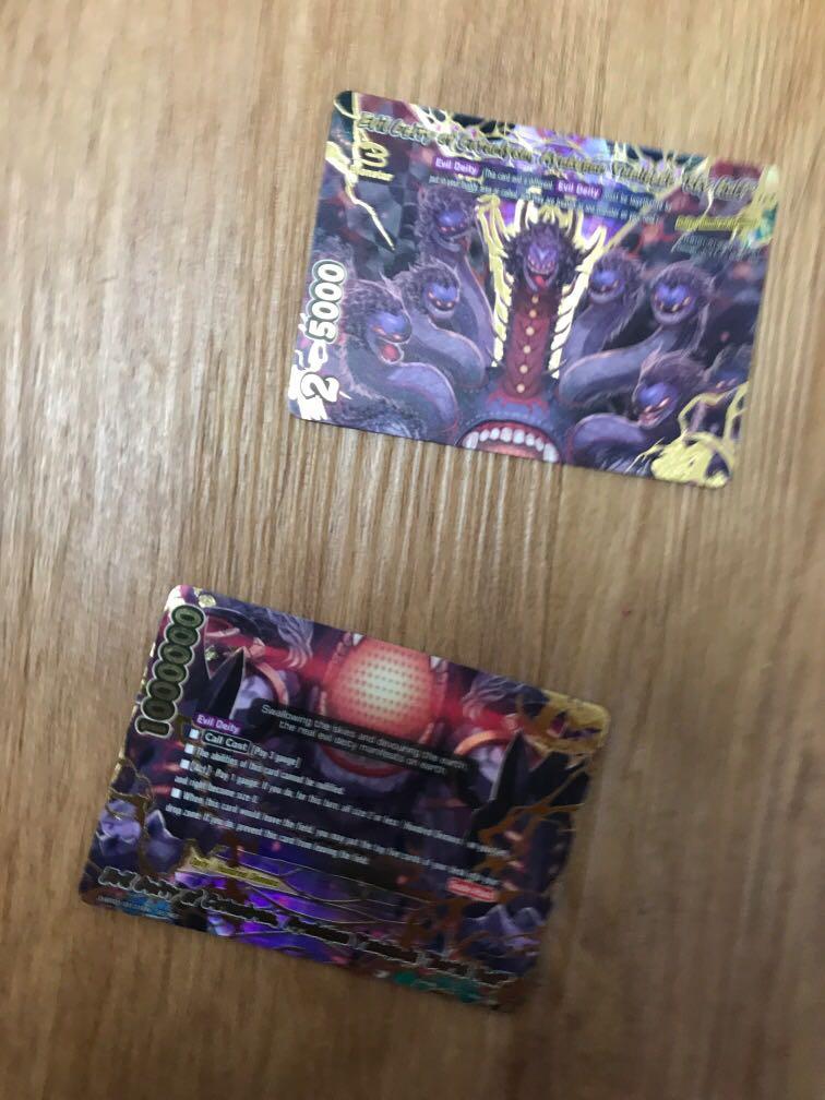 Buddyfight secret Hyakugan Yamigedo “Sky Half &”Earth Half”, Hobbies ...