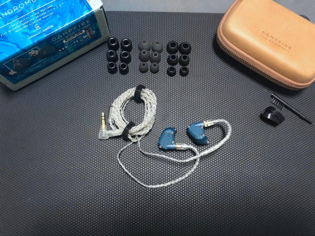 Campfire Andromeda Pacific Blue Limited Edition IEM, Audio, Headphones ...