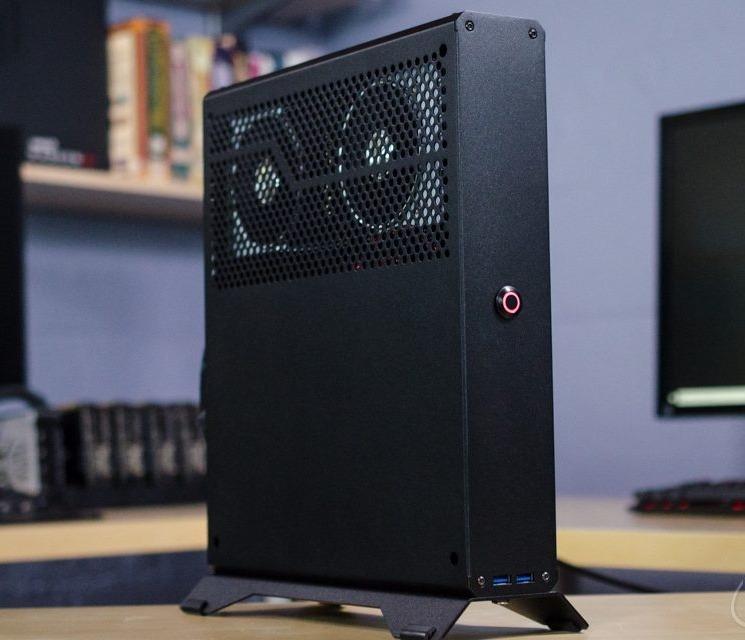 console-sized gaming case - sentry 2.0 ; mini itx case ; sff pc case ...