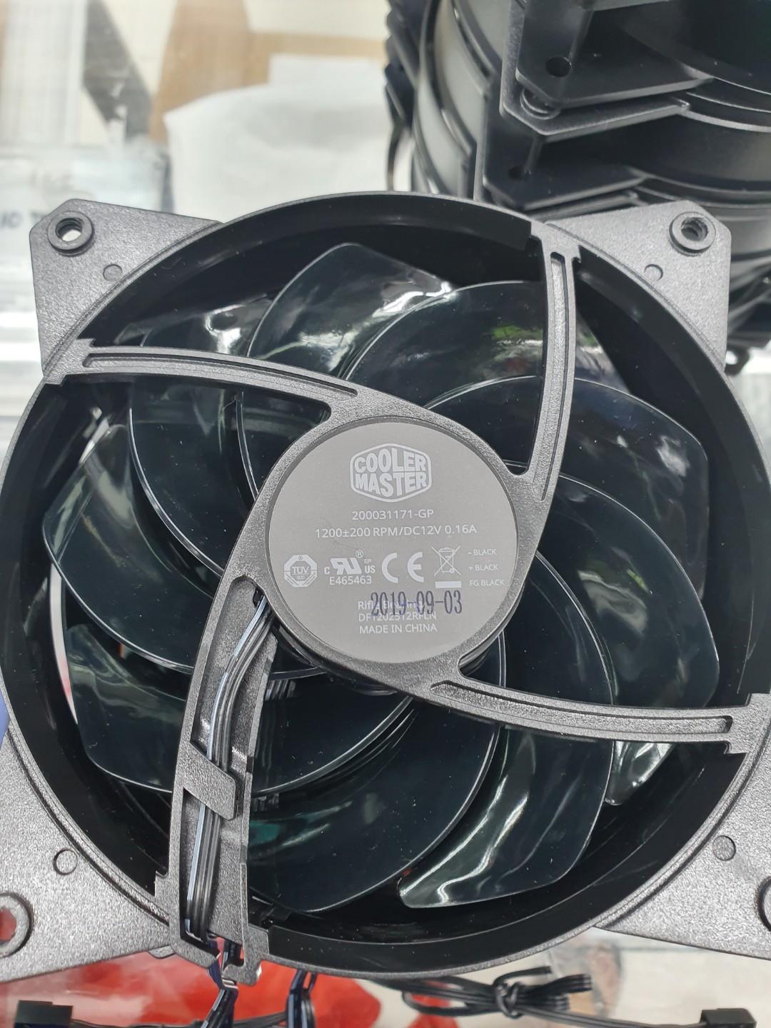 CoolerMaster 12cm fans, Computers & Tech, Parts & Accessories, Computer ...