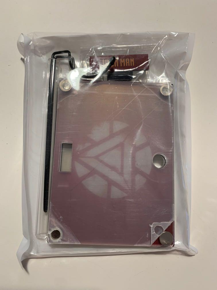 Customised Arc Reactor Stand with Iron Man Name Plate, Hobbies & Toys ...