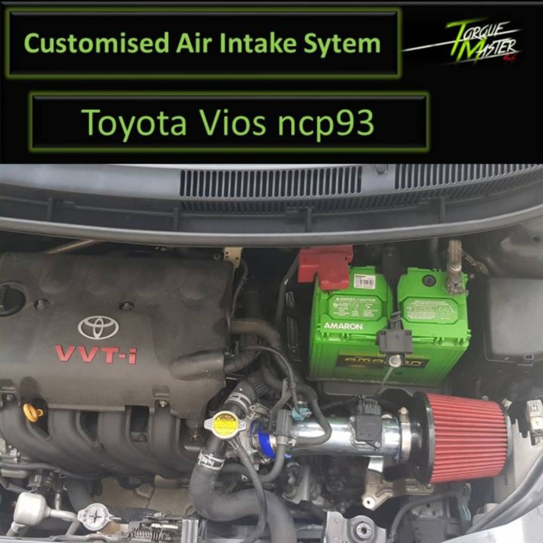 Customize Air Intake For Toyota Vios ncp 93/ncp 42. Open/Close air ...