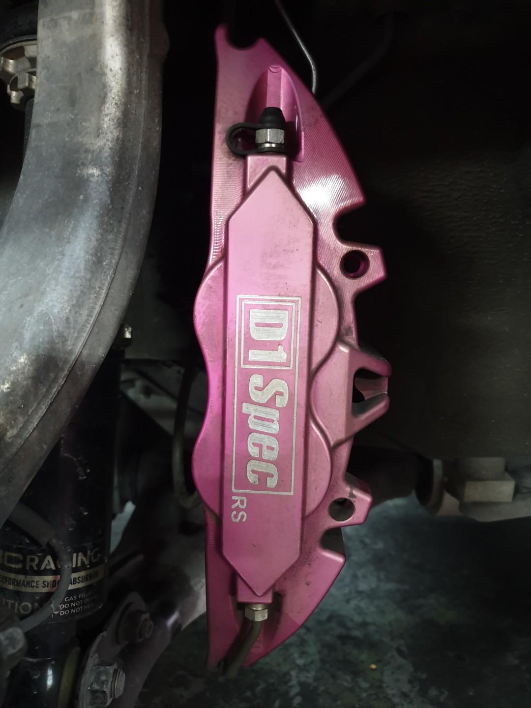 D1 Spec Brake kit - 4 pot BBK (Lexus IS250 or Mark x), Car Accessories ...