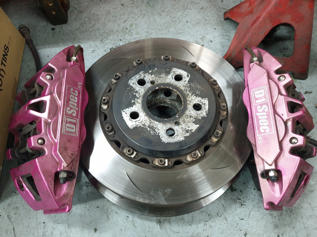 D1 Spec Brake kit - 4 pot BBK (Lexus IS250 or Mark x), Car Accessories ...