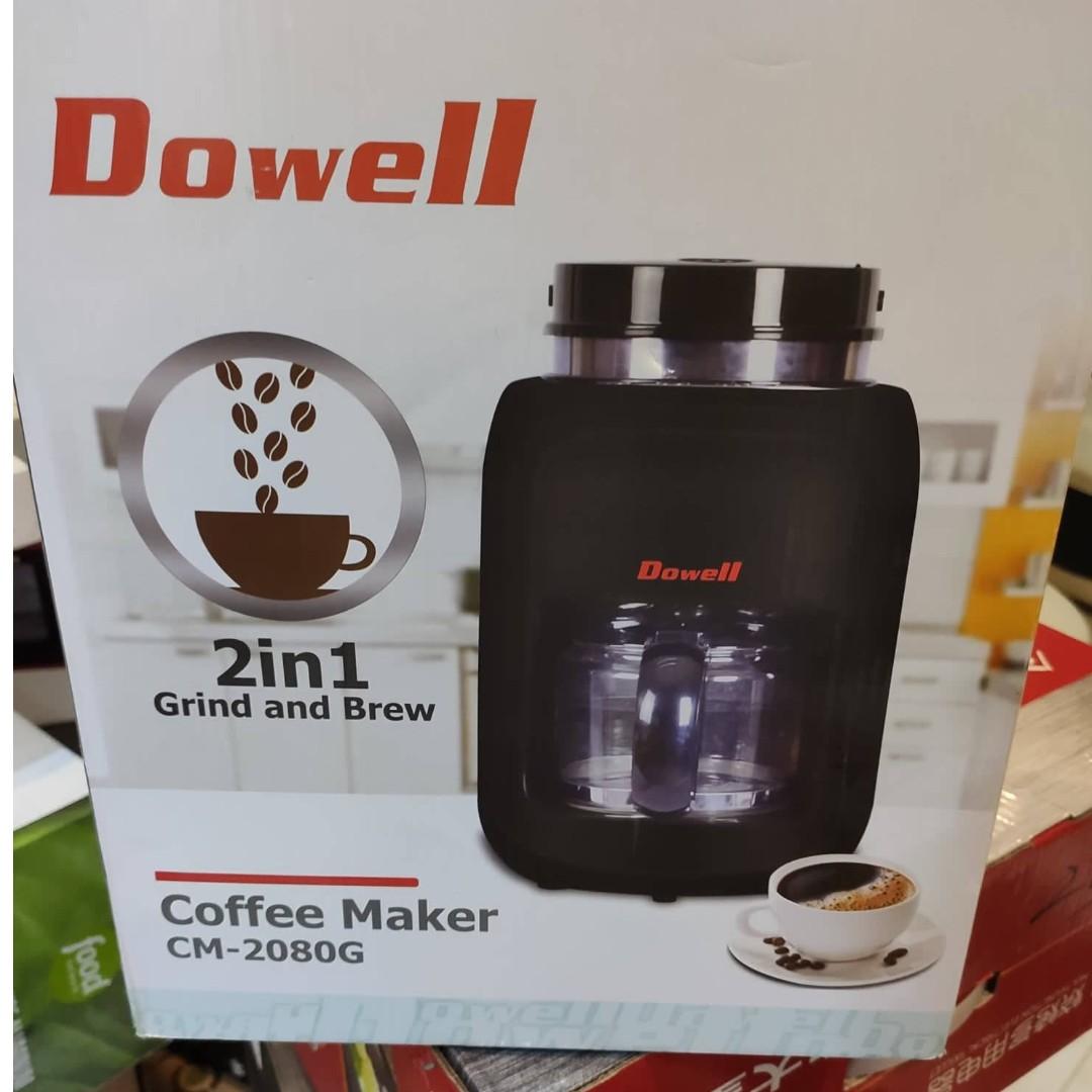 Dowell 2-in-1 Grind and Brew Coffee Maker, TV & Home Appliances ...