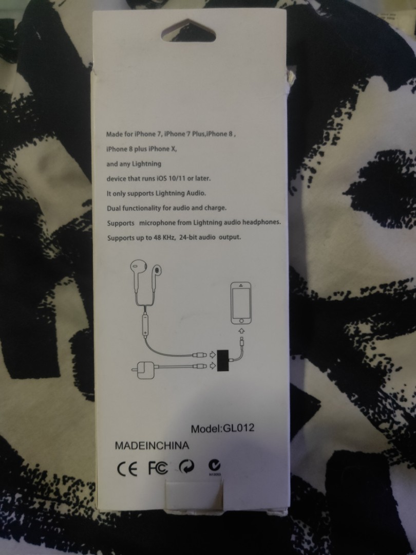 Dual lightning audio &charge adapter, Mobile Phones & Gadgets, Mobile ...