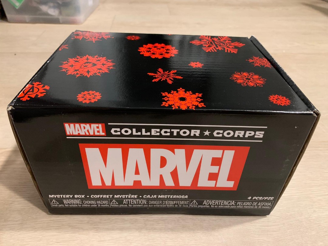Funko Pop - Marvel Christmas Thor and Groot Collector Corps box set ...
