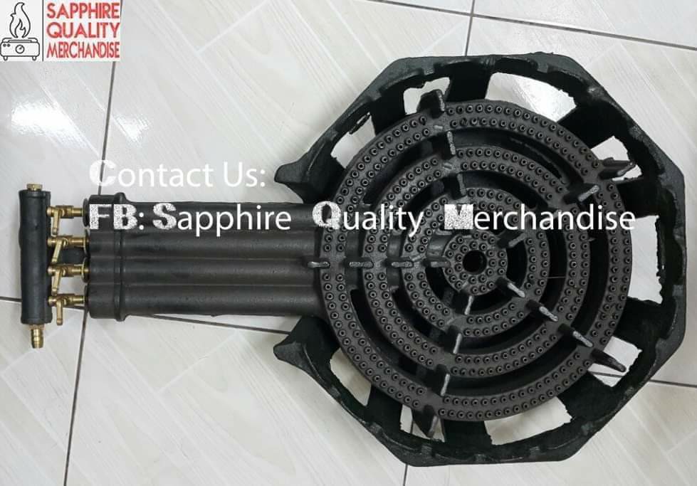 Heavy Duty Stove 4 Ring Burner Kitchen use LPG, Furniture & Home Living ...