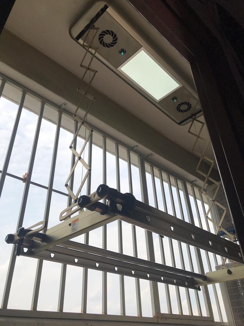 HIGH END Aluminium Electric Clothes Hanger / Rack Ceiling Mounted ...