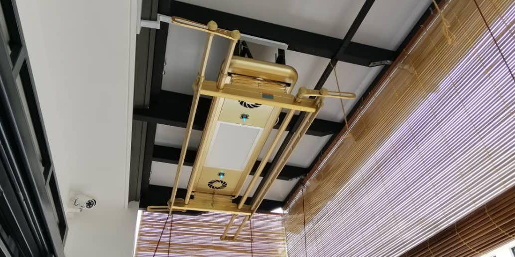 HIGH END Aluminium Electric Clothes Hanger / Rack Ceiling Mounted ...