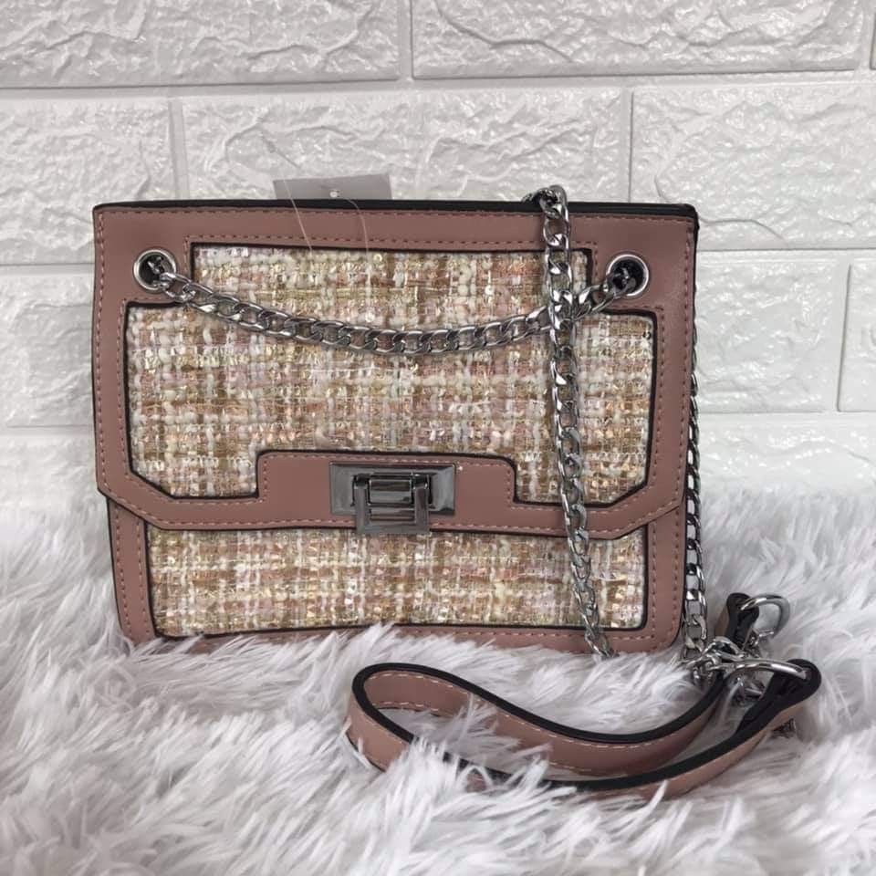How R U Bag Tweed Bag, Women's Fashion, Bags & Wallets, Cross-body Bags ...