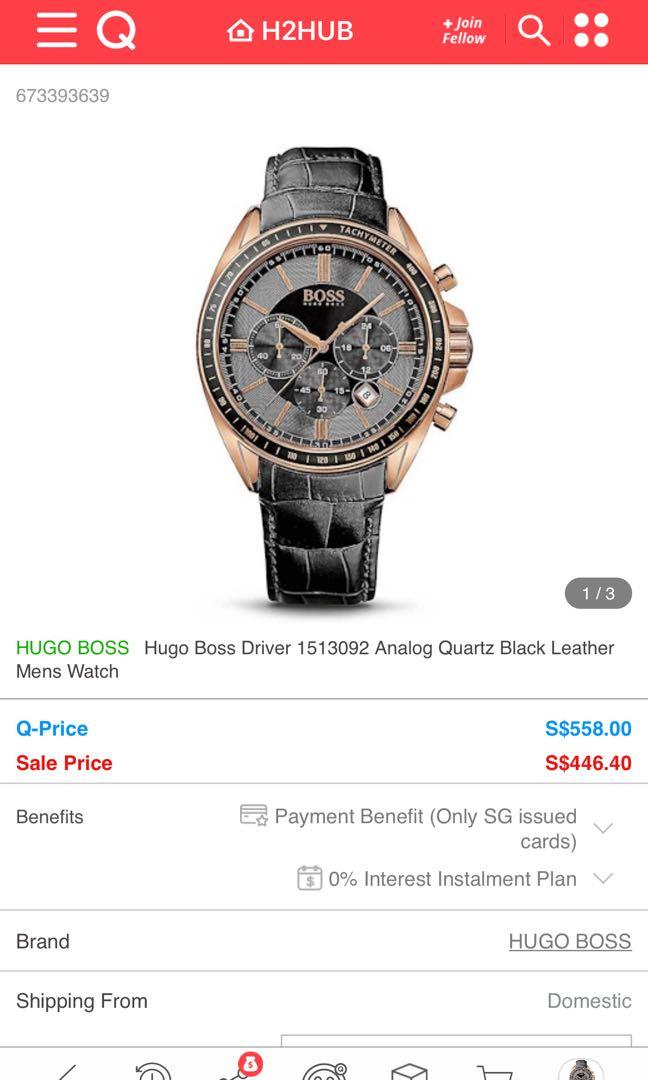 Hugo boss watch 1513092, Mobile Phones & Gadgets, Wearables & Smart ...