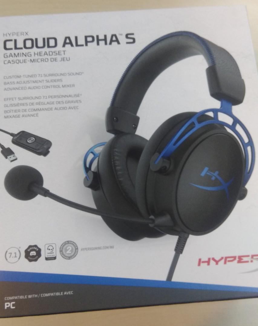 HyperX Cloud Alpha S Gaming Headset, Computers & Tech, Parts & Accessories, Computer Keyboard on ...