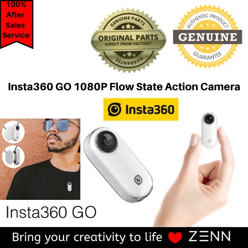 Insta360 GO 1080P Flow State Action Camera, Auto Accessories on Carousell