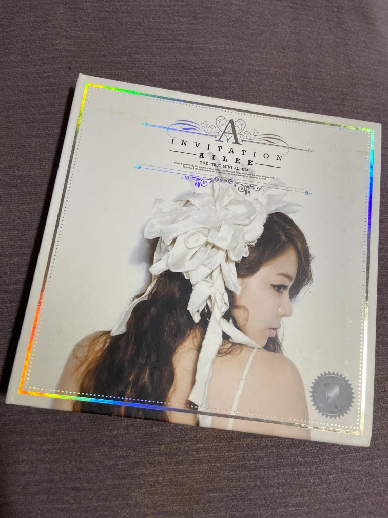 Invitation Ailee the first mini album, Hobbies & Toys, Music & Media ...