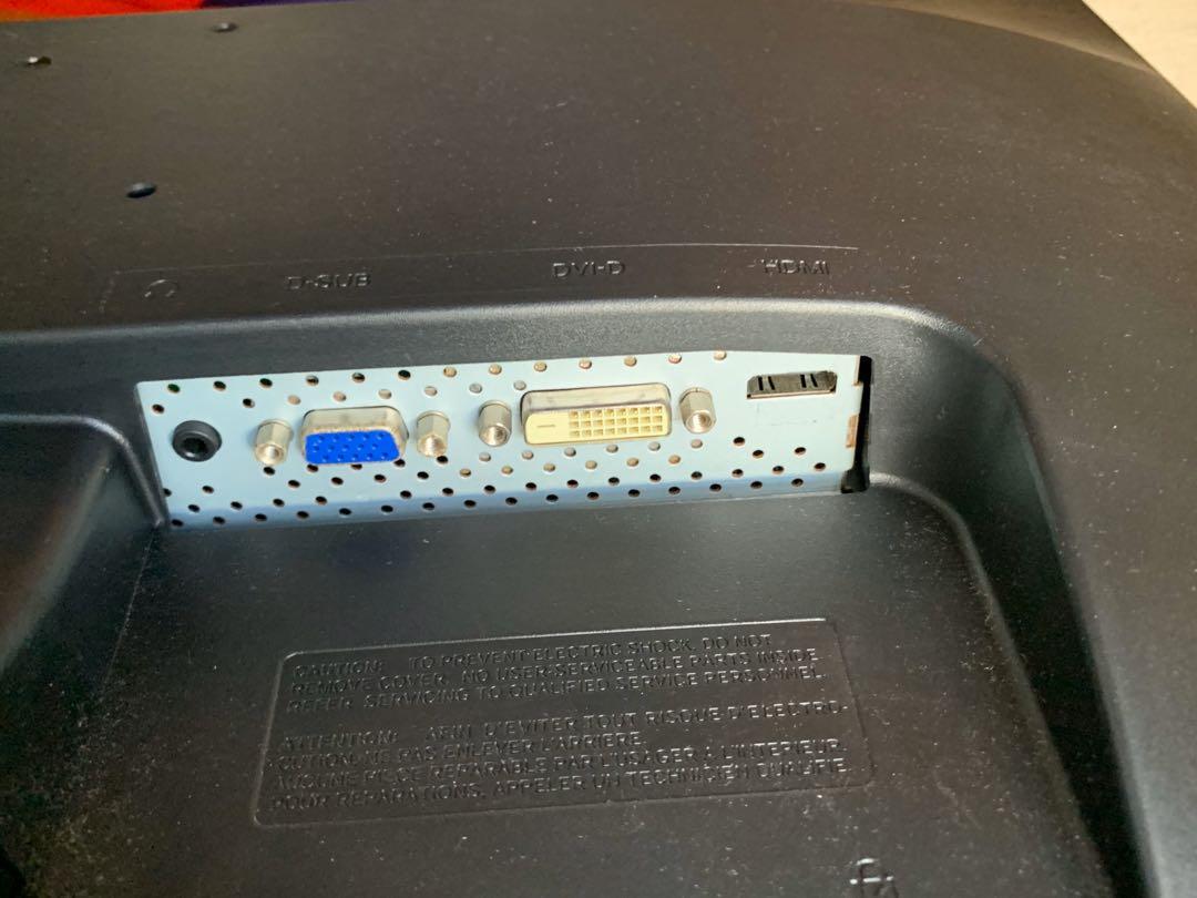 LG 23” 吋 LED monitor mon FHD Flatron E2341 顯示器 螢幕 屏幕, 電腦＆科技, 電腦周邊及配件 ...