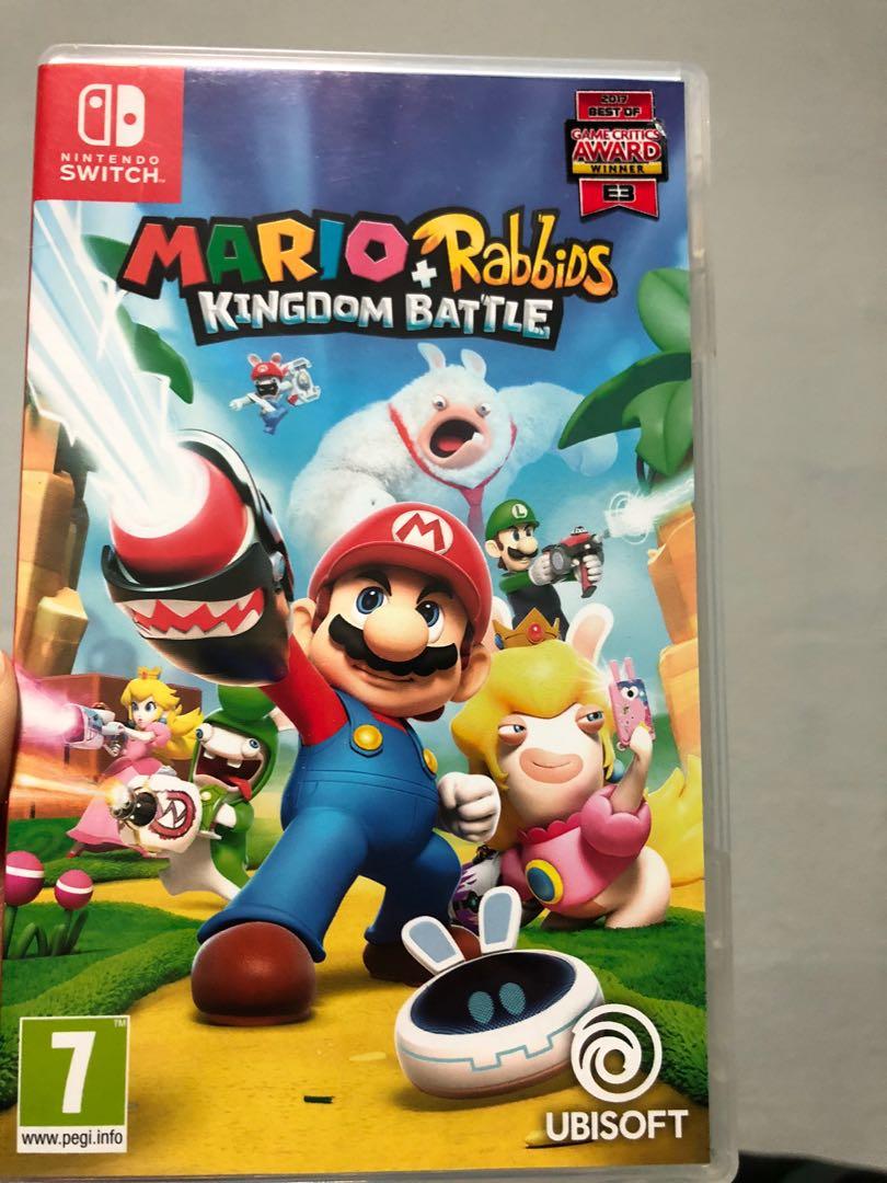 Mario + Rabbits Kingdom Battle, Video Gaming, Video Games, Nintendo on ...