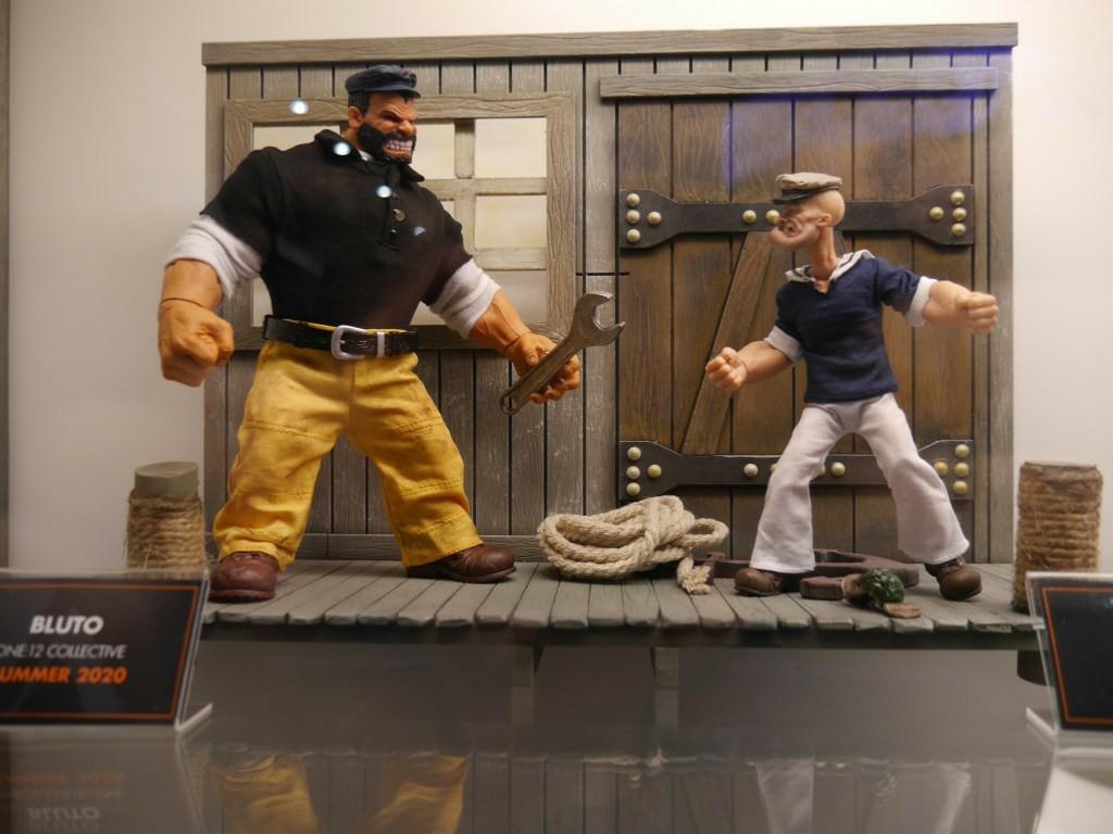 Mezco One:12 Collective Popeye & Bluto: Stormy Seas Ahead Deluxe Box ...