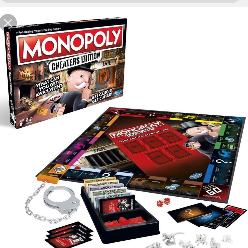 Monopoly cheater edition, Hobbies & Toys, Toys & Games on Carousell