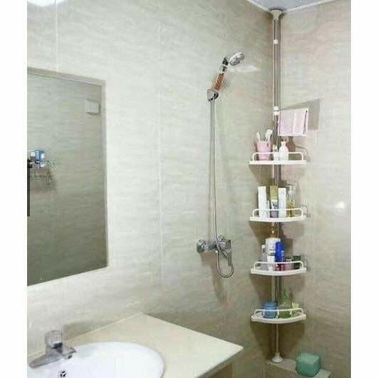 multi corner shelf Bathroom shelves, Furniture & Home Living, Home ...