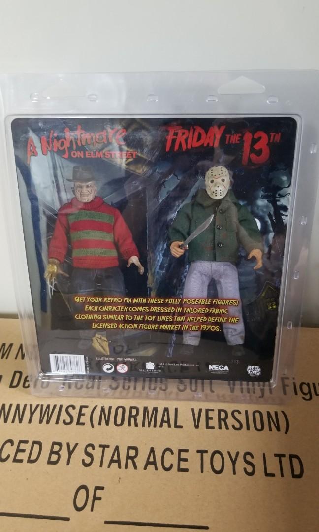 Neca A Nightmare on Elm Street Freddy Krueger 8" Clothed Action Figure ...