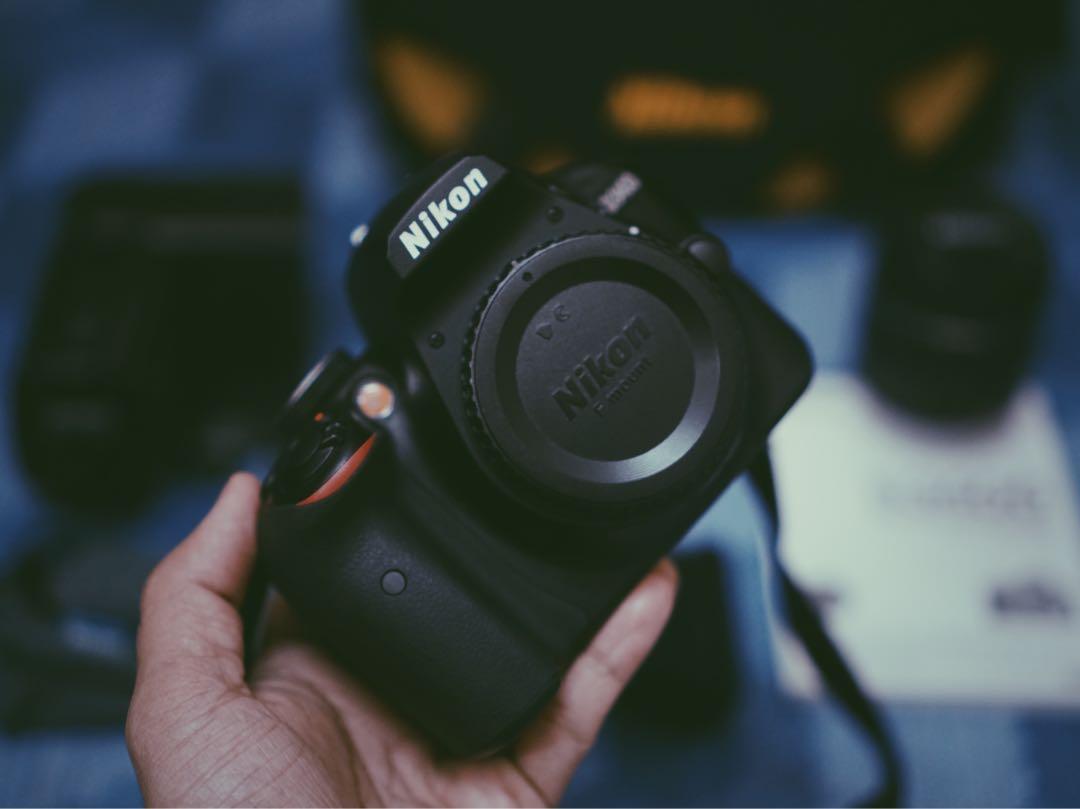 Nikon D3400 full set, Photography, Lens & Kits on Carousell