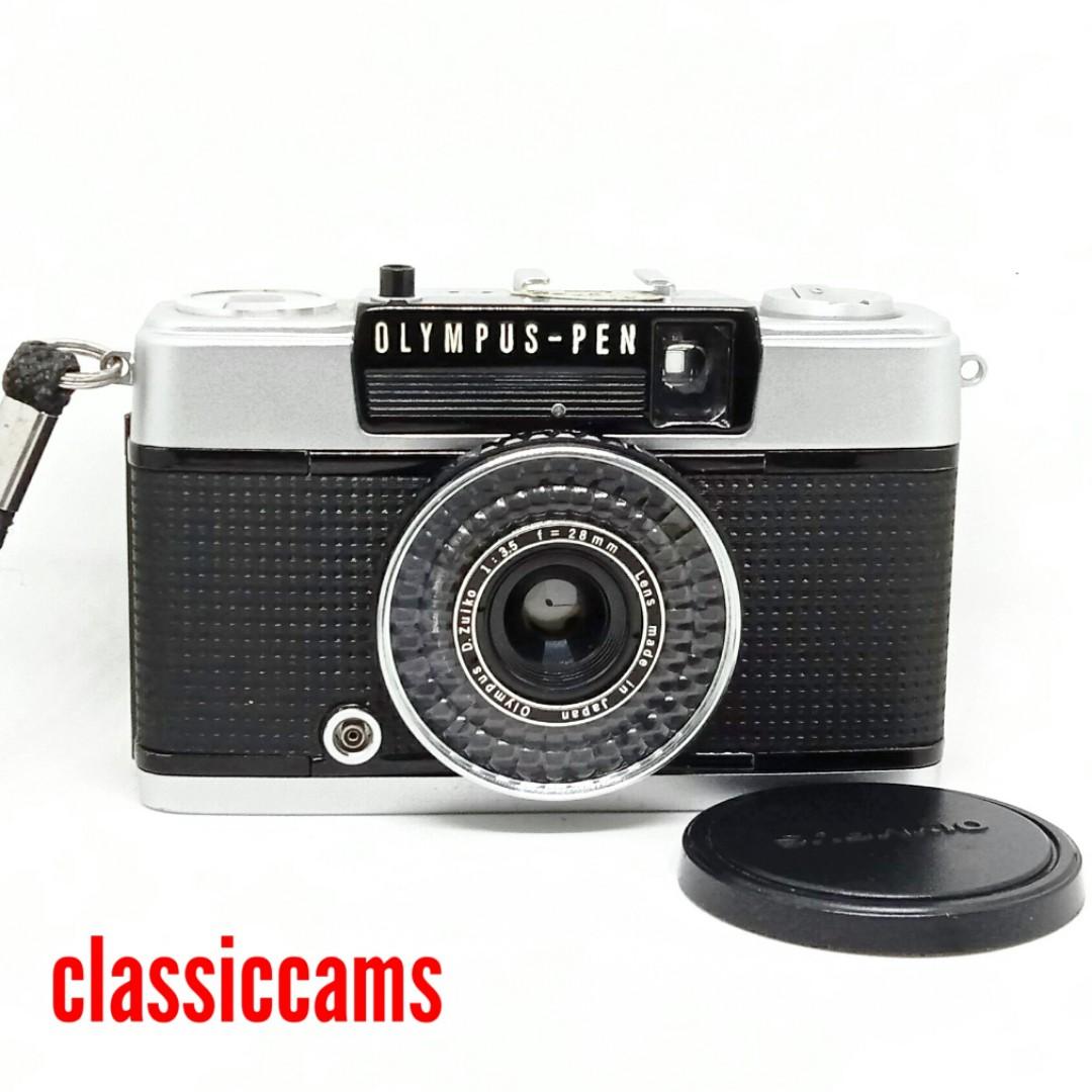Olympus Pen EE-3 Half-frame 35mm Film Camera, Photography, Cameras on Carousell
