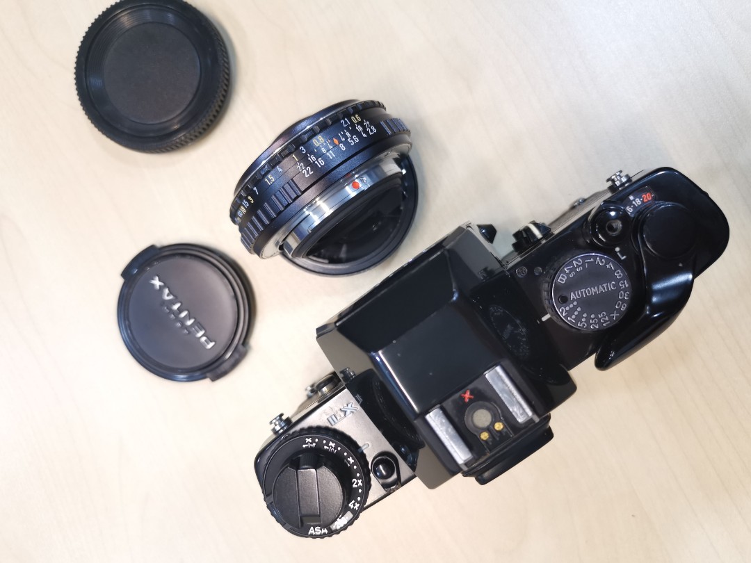 Pentax LX Film SLR + SMC M40/2.8 Pancake Lens, Photography, Cameras on ...
