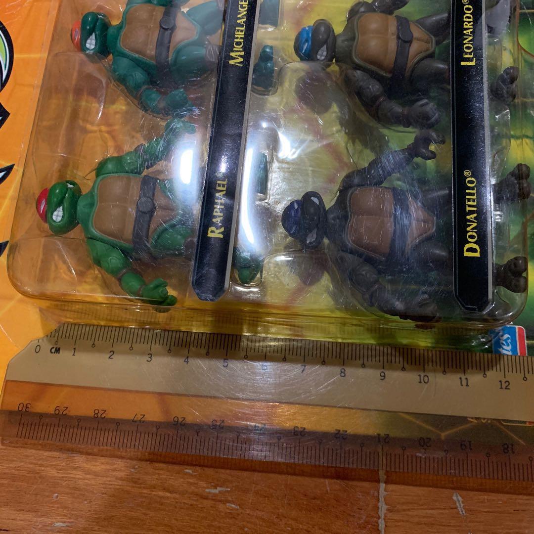 Playmates Miniature Teenage Mutant Ninja Turtles Action Figures ...