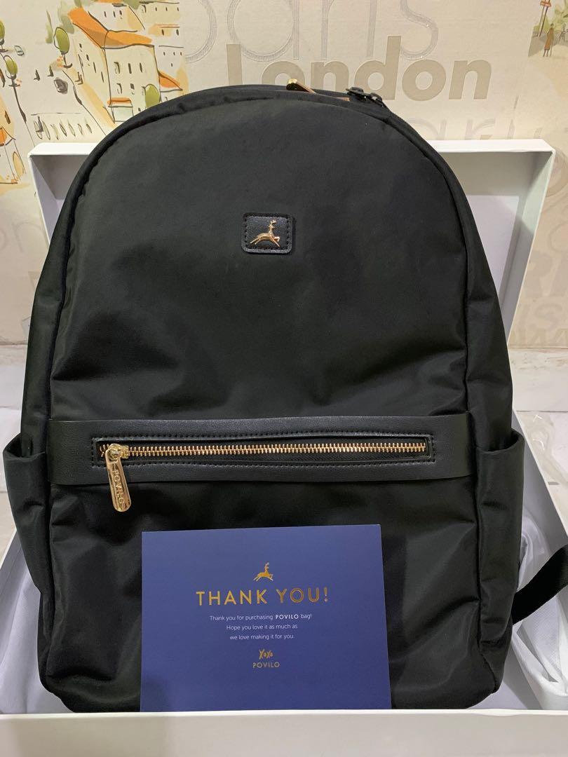 Povilo Habit Backpack, Barang Mewah, Tas & Dompet di Carousell