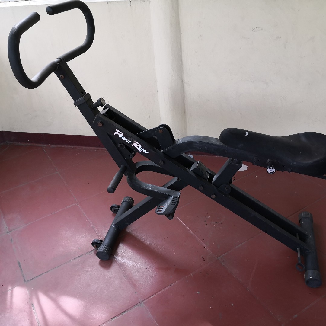 POWER RIDER, Sports Equipment, Exercise & Fitness, Cardio & Fitness ...