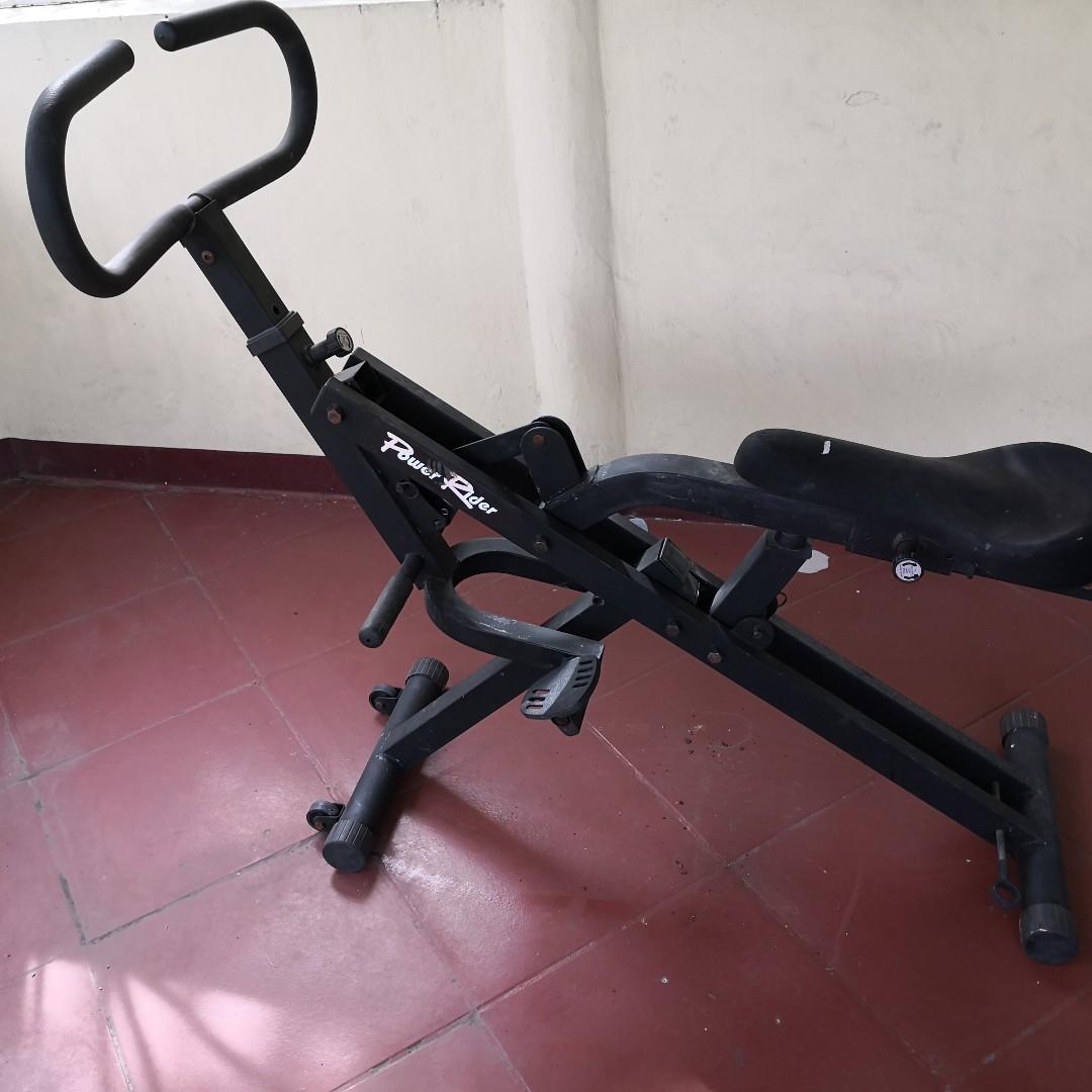 POWER RIDER, Sports Equipment, Exercise & Fitness, Cardio & Fitness ...