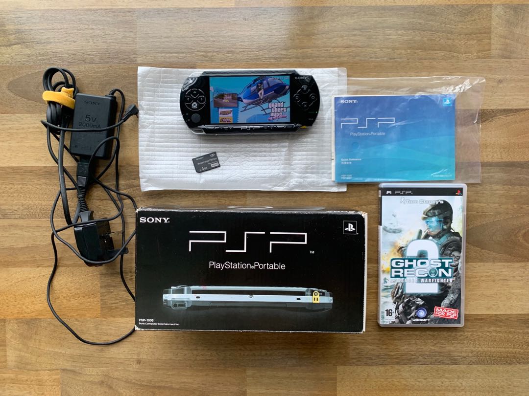 Psp 1000, Video Gaming, Video Game Consoles, PlayStation on Carousell