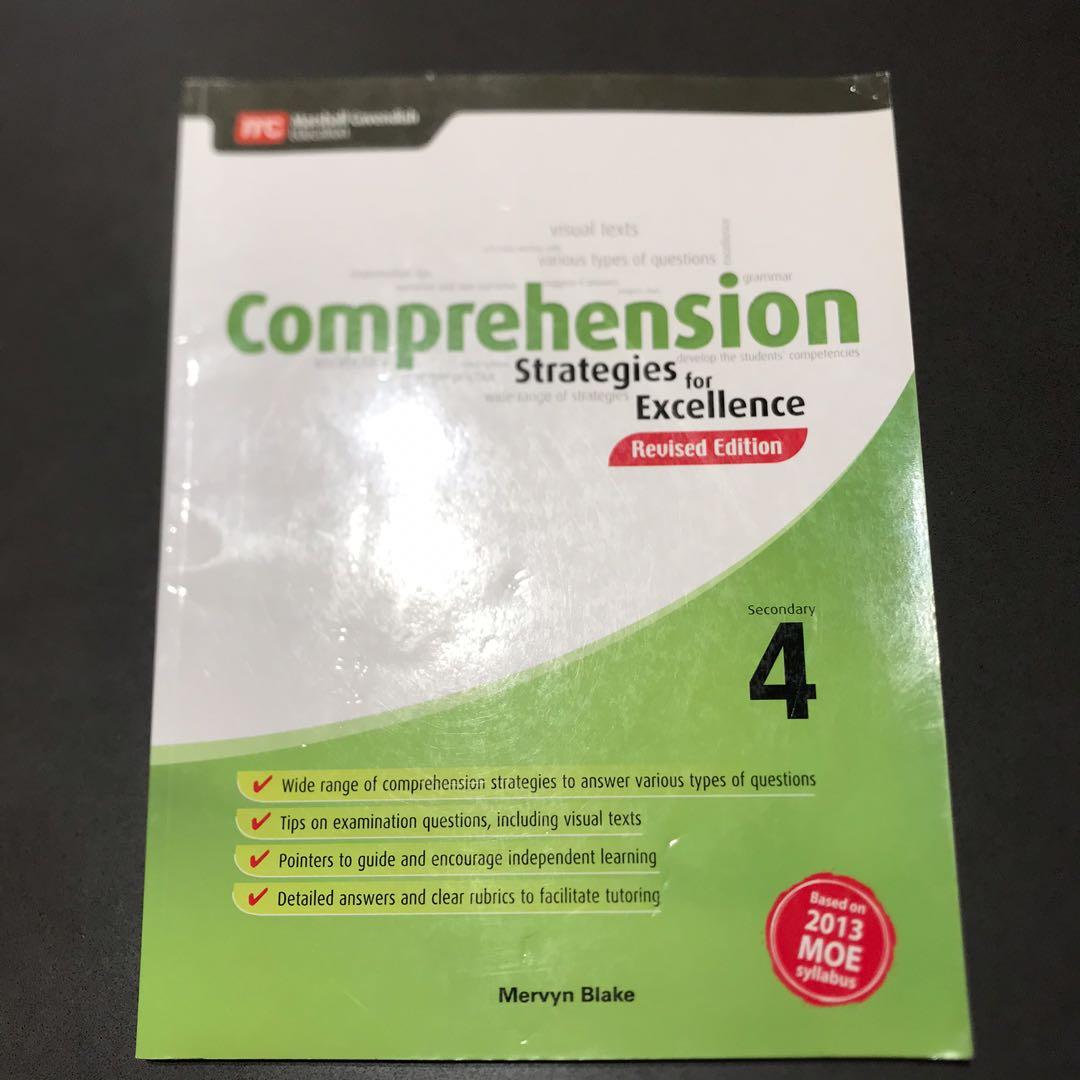Sec 4 Comprehension Strategies for Excellence, Hobbies & Toys, Books ...