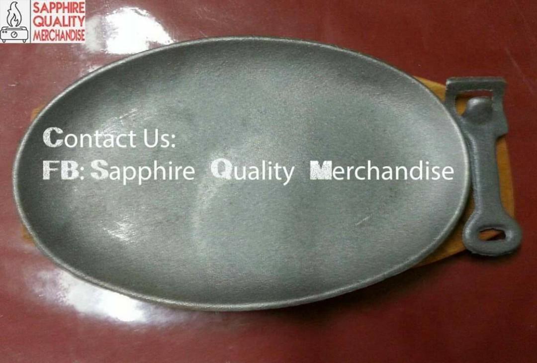 Sizzling Plate Oval Design, Furniture & Home Living, Kitchenware ...