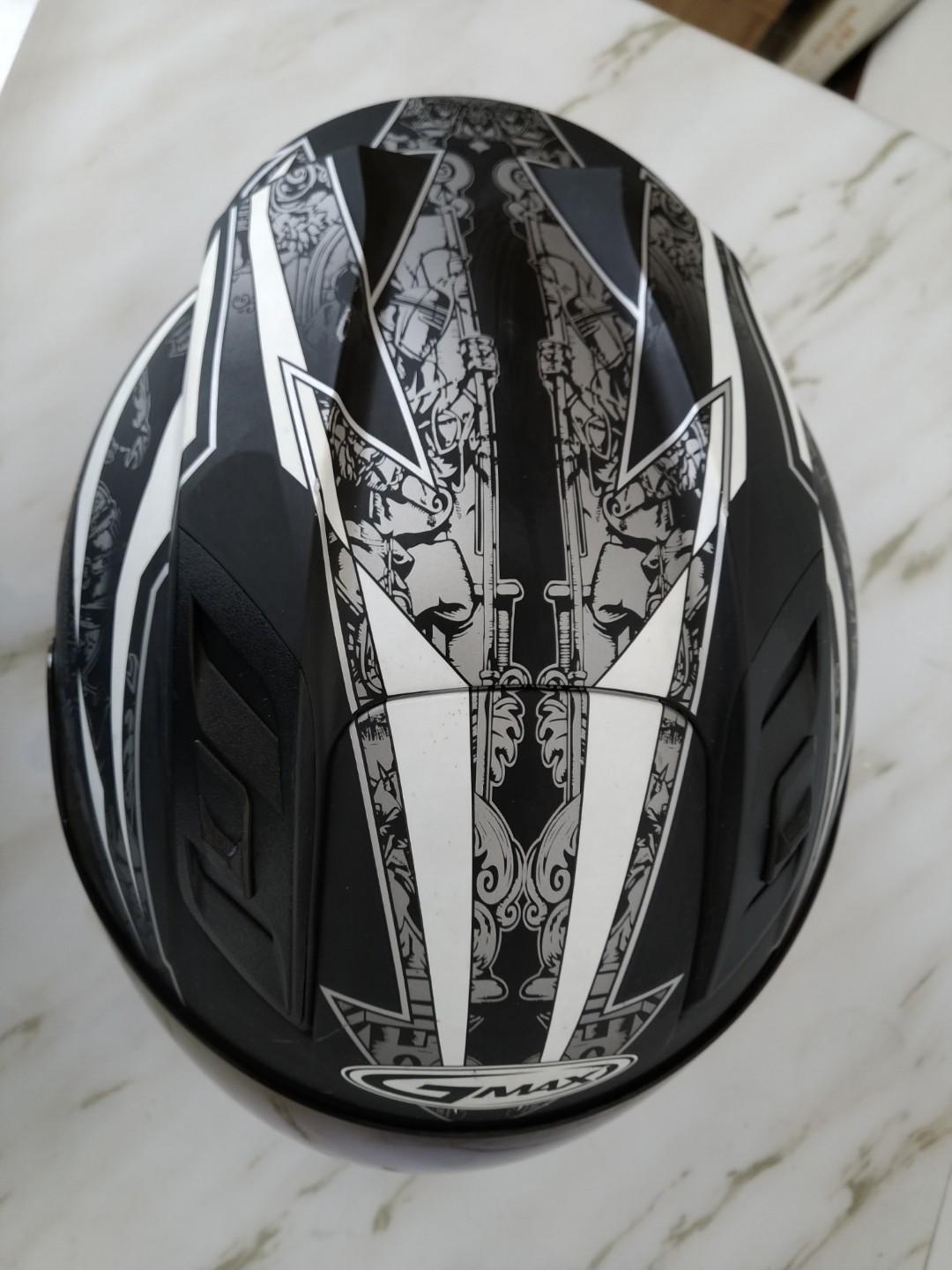 二手【SOL GMAX彩繪閃靈】安全帽, 汽機車零配件在旋轉拍賣