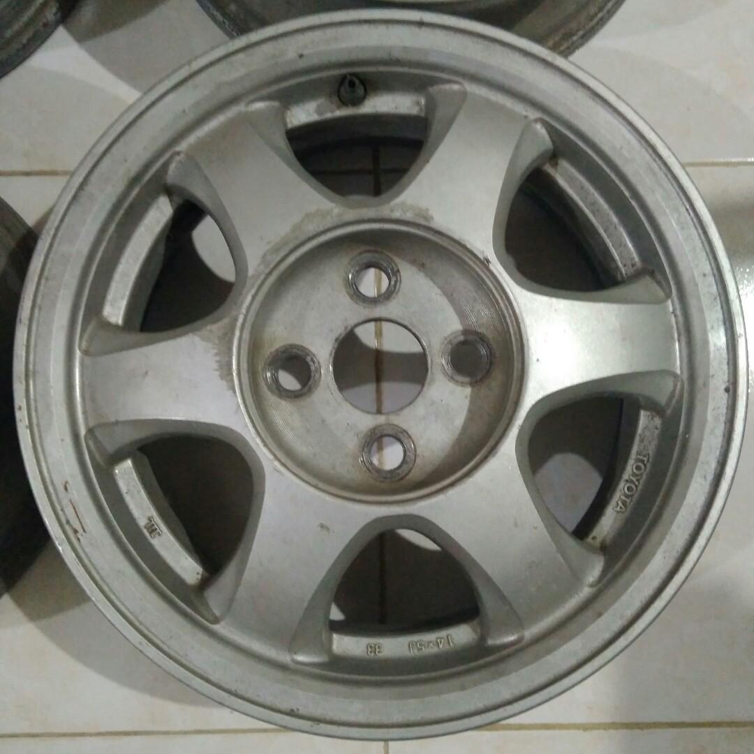Velg Soluna 2000 Original Copotan, Aksesoris Mobil di Carousell