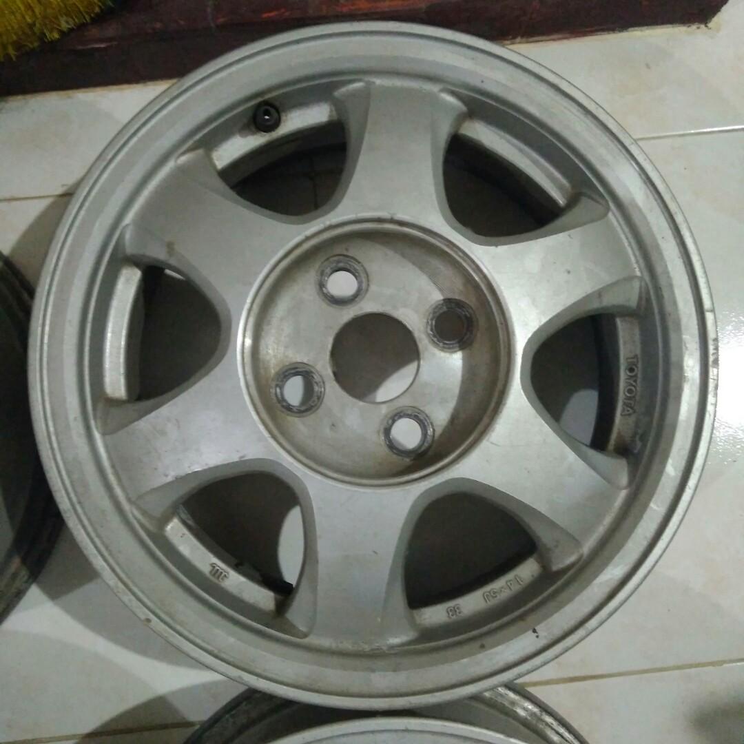 Velg Soluna 2000 Original Copotan, Aksesoris Mobil di Carousell